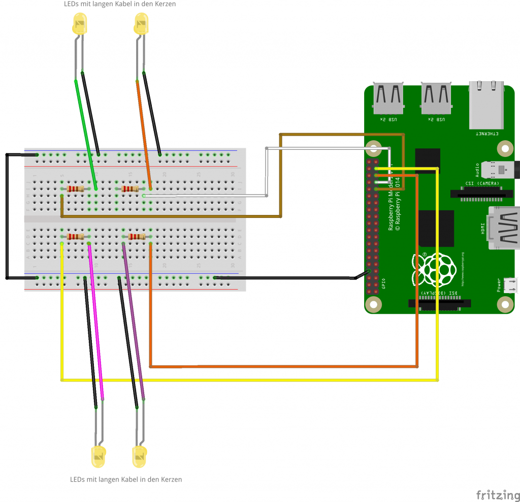 Raspberry Pi: Adventskranz - VCP-Blog