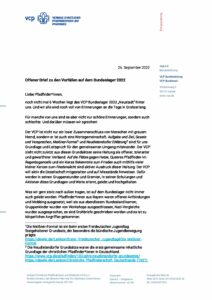 Offener Brief zu den Vorfällen auf dem Bundeslager 2022 – VCP-Blog